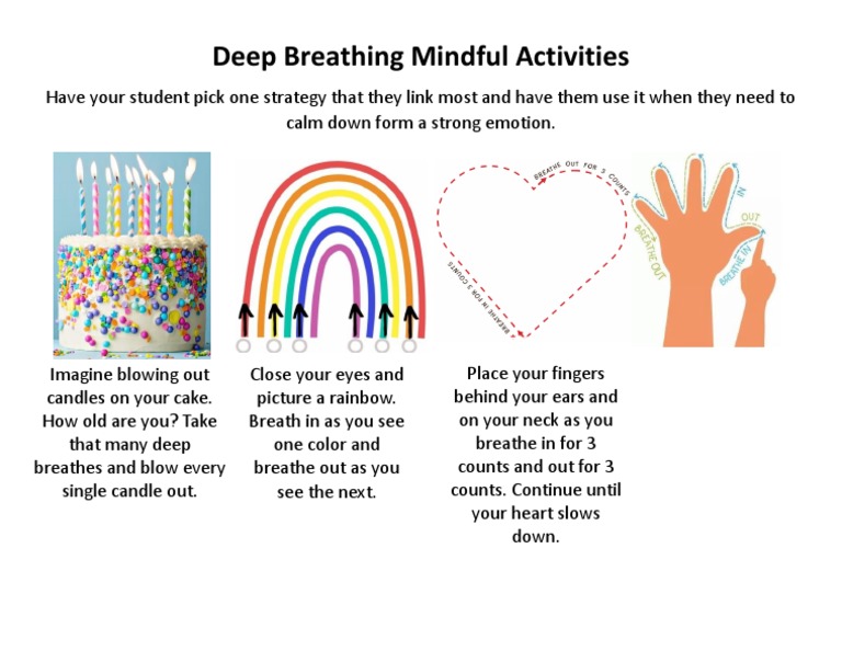 Mindful Breathing Techniques for Calm | PDF | Self-Improvement