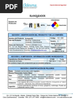 Etiqueta Seguridad Cloro | PDF | Industria química | Química de estado ...