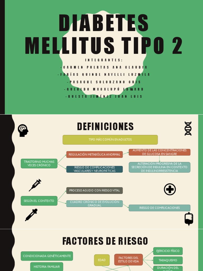 Diabetes Mellitus Tipo 2: Definición y Tratamiento | PDF | Diabetes ...