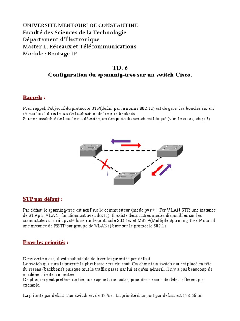 TD Chap3 | PDF | Standards informatiques | Architecture de réseau