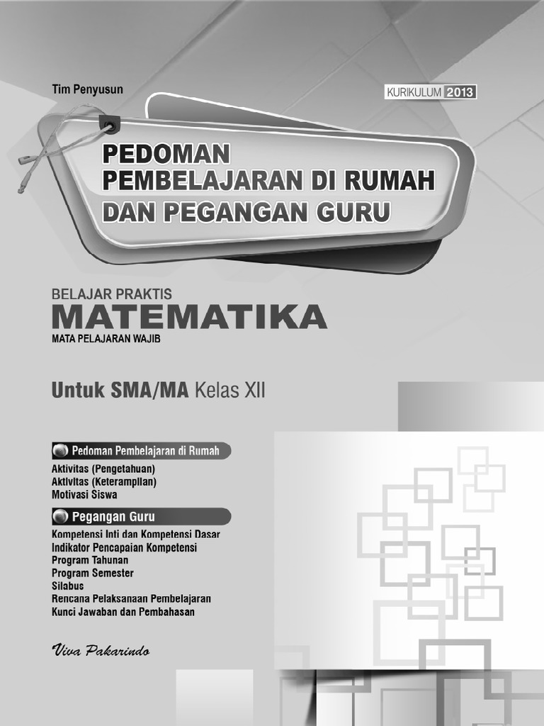 PG Matematika XII (Wajib) | PDF