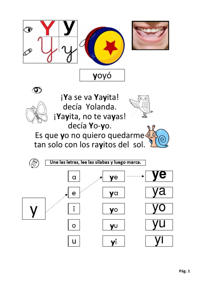 Letra y | PDF