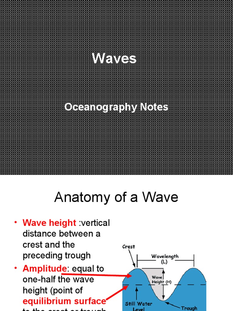 Wave Presentation - Modified - Wnek | PDF | Waves | Physical Phenomena
