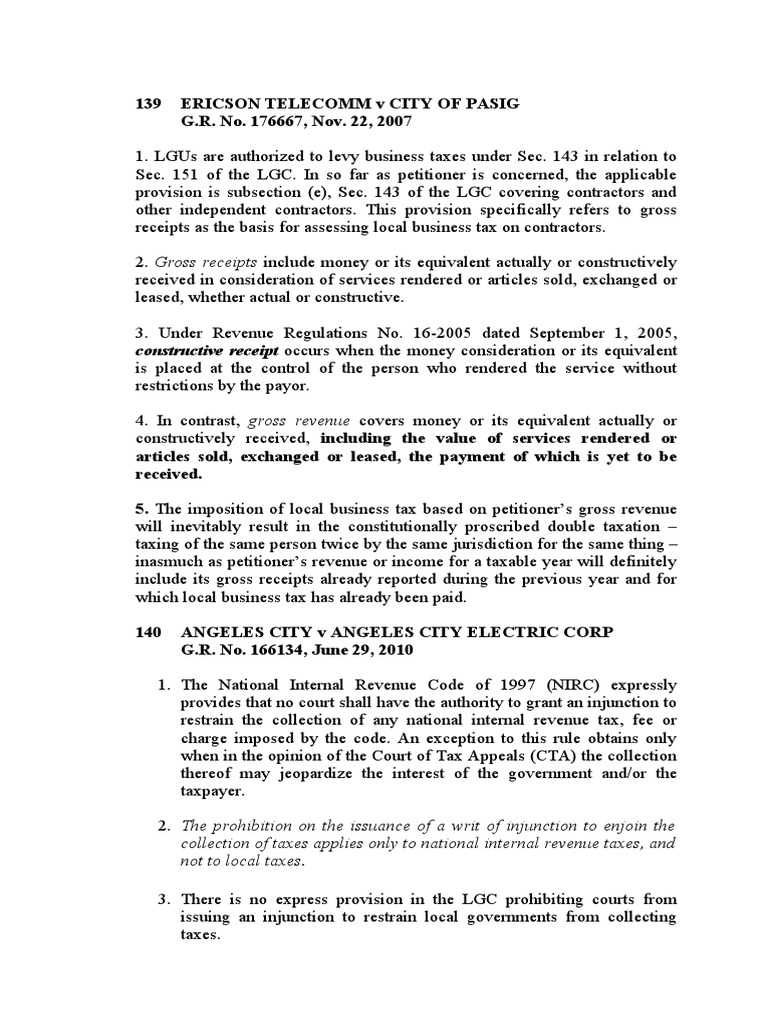 Constructive Receipt Occurs When The Money Consideration or Its ...
