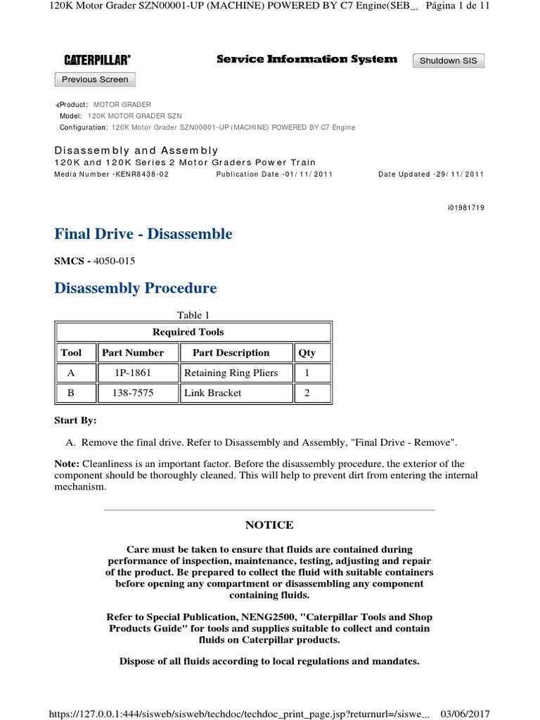 Desarme de Mando Final 120k PDF | PDF | Machines | Equipment
