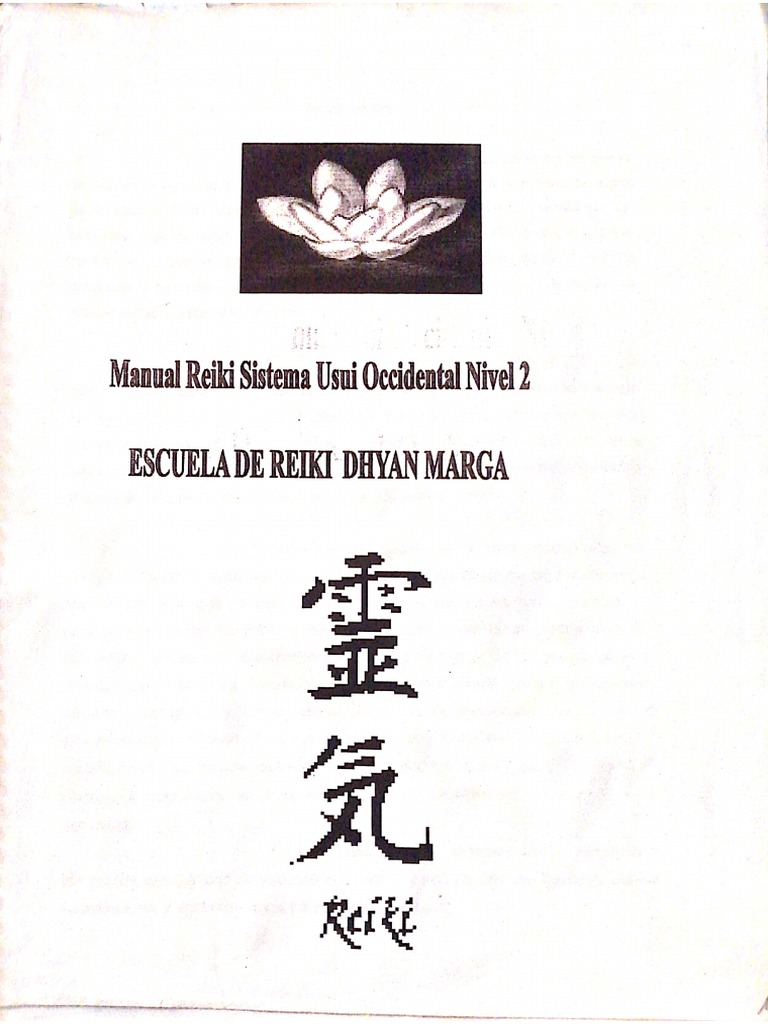Manual Reiki Nivel 2 | PDF
