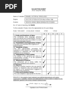Content Validity Form | PDF