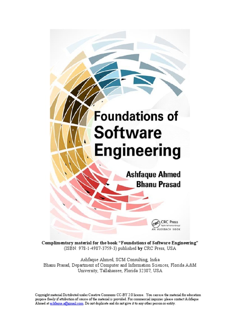 Complimentary Material For The Book "Foundations of Software ...