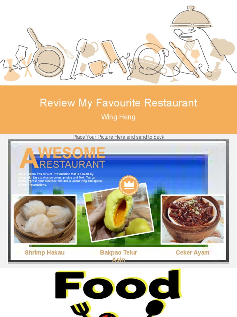 Review My Favourite Restaurant | PDF