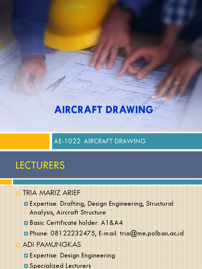 01 - Introduction To Aircraft Drawing | PDF | Technical Drawing ...