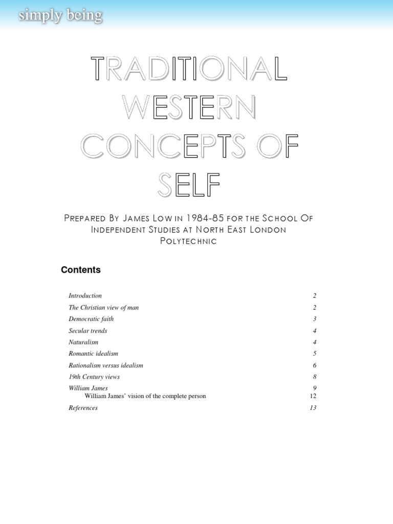 187 NELP Concepts of Self | PDF