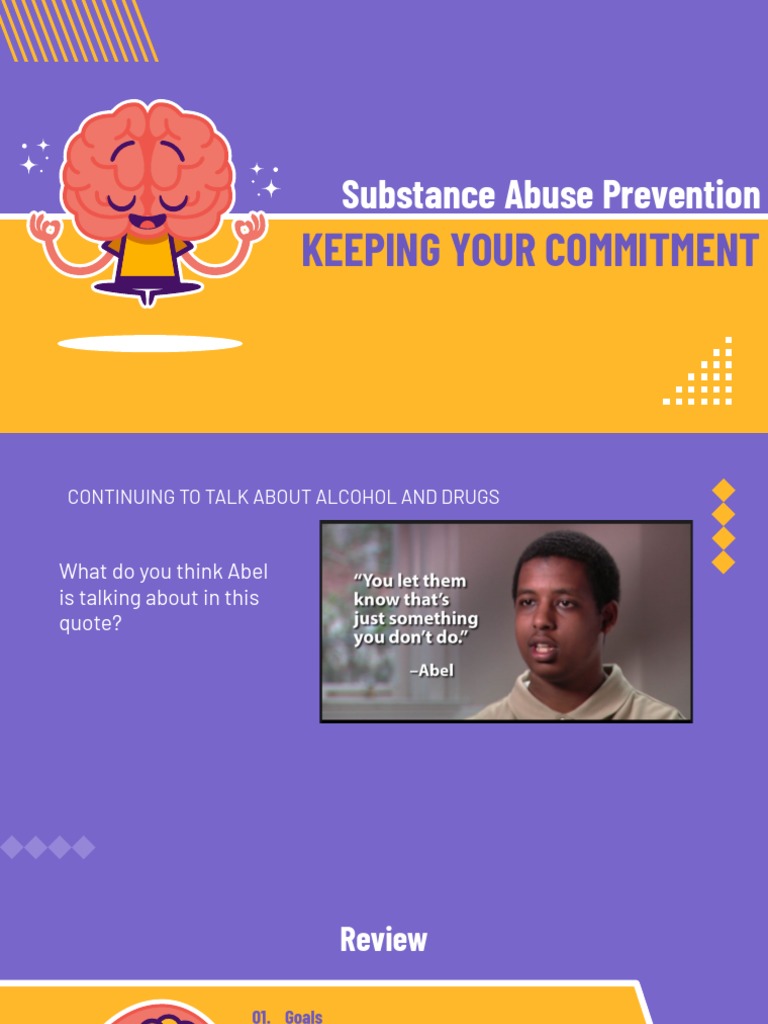 Substance Abuse Prevention - 8th Grade Sel | PDF | Substance Abuse ...