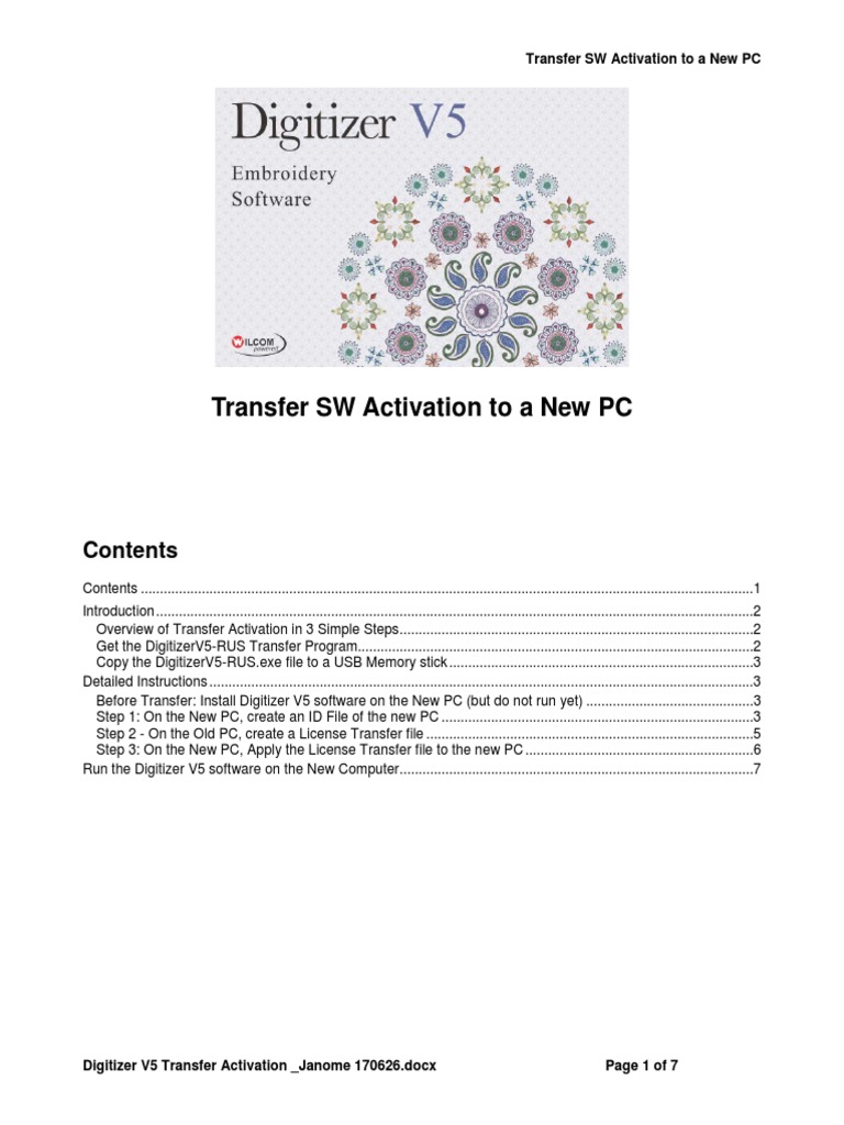 Transfer SW Activation To A New PC | PDF | Personal Computers | Usb ...