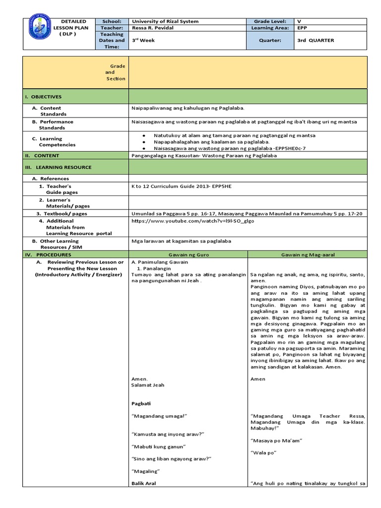 Epp DLP | PDF