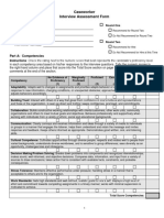 Operator Evaluation Format | PDF