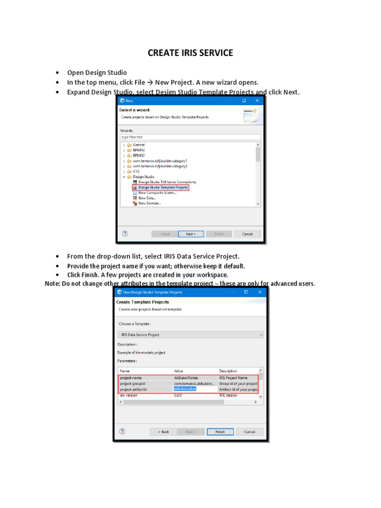 How To Create Iris Service | PDF | Operating System Families | Computer ...