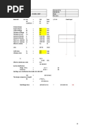 Lifting Lug Excel Sheet | PDF | Bending | Solid Mechanics