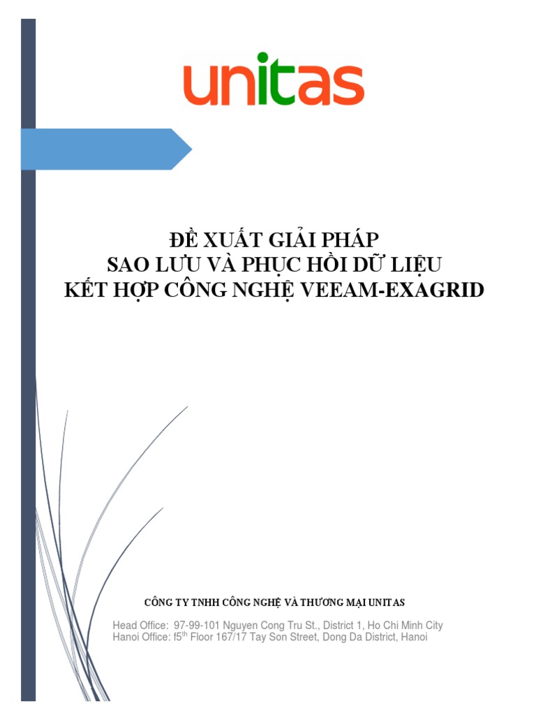 Unitas - Sample VEEAM-EXAGRID Proposal v1.0 09032020 | PDF