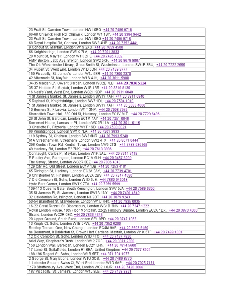 179 Shaftesbury Ave, West End, London WC2H 8JR | PDF | London
