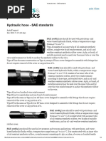 SAE 100R Series Hydraulic Hose Standards | PDF | Hose | Pipe (Fluid ...
