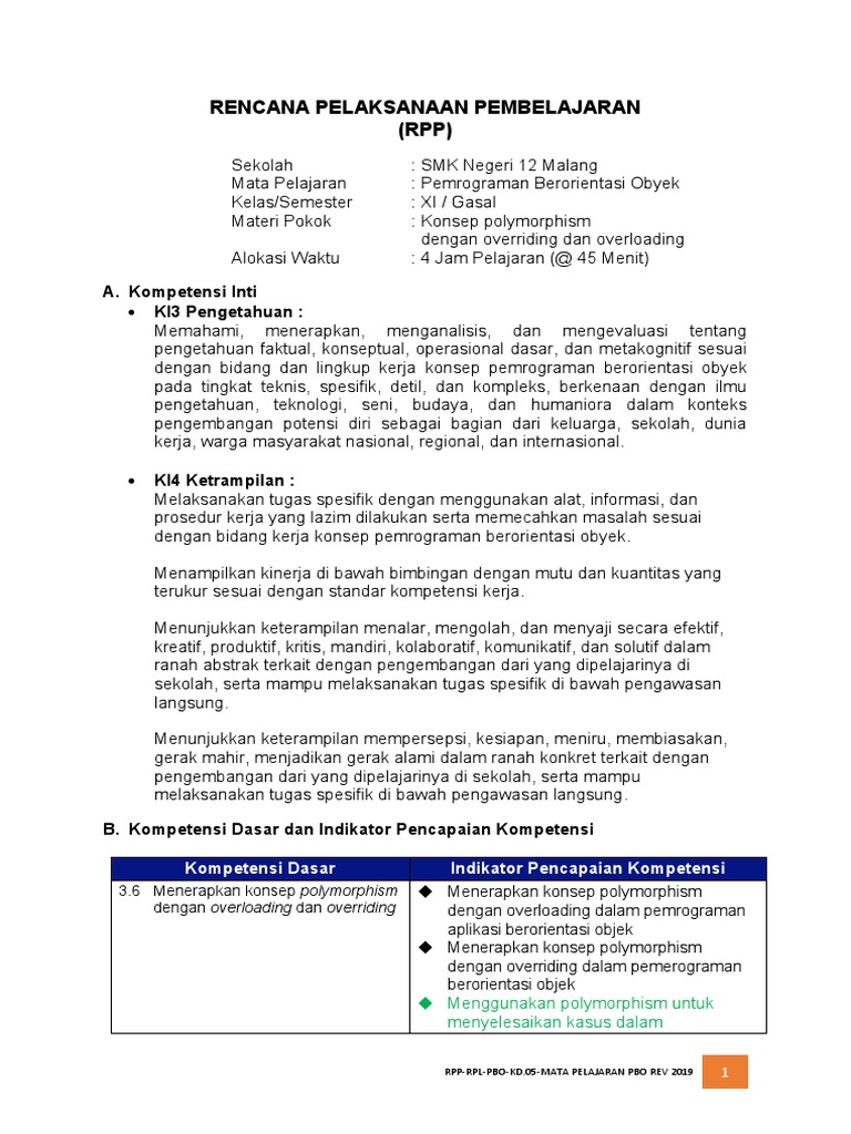 02 - RPP Pbo KD 3.6 | PDF