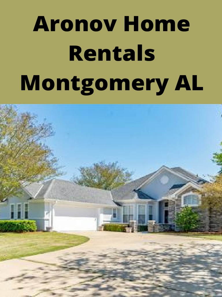 Aronov Home Rentals Montgomery AL | PDF | Business | Finance & Money ...