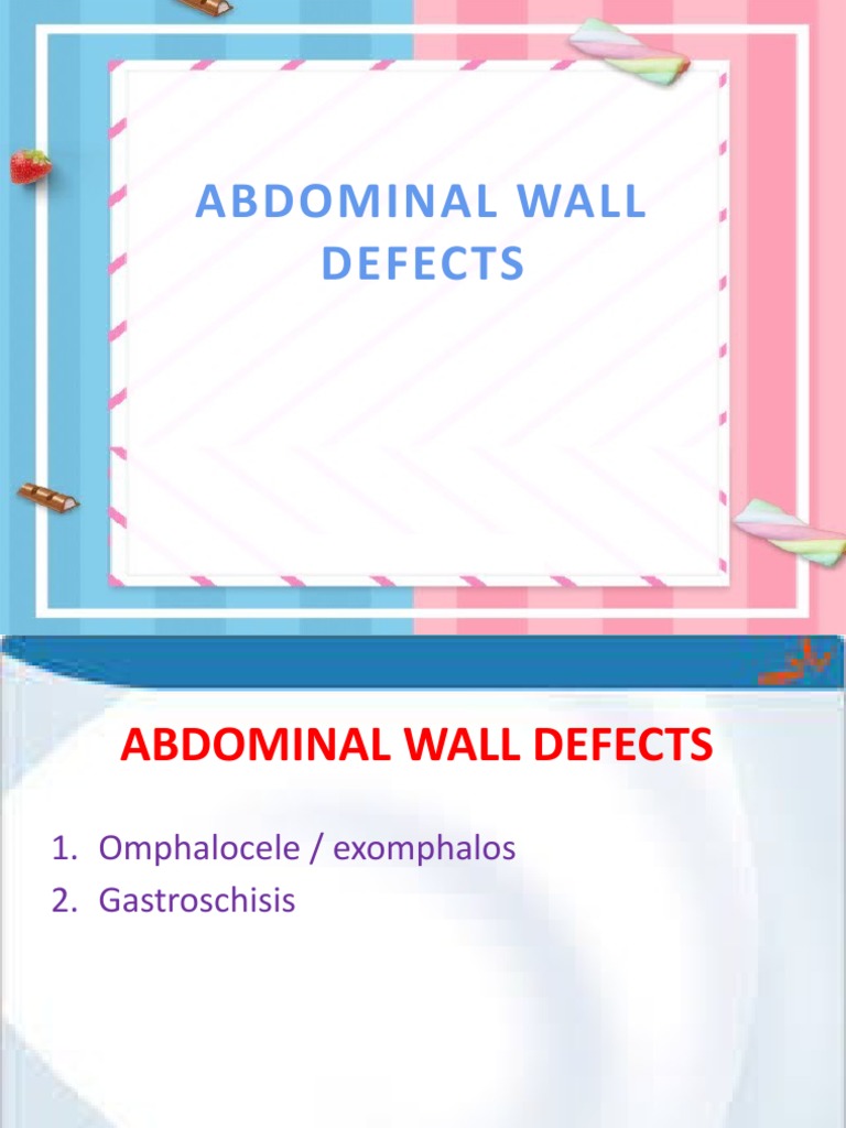 Abdominal Wall Defects | PDF | Abdomen | Clinical Medicine
