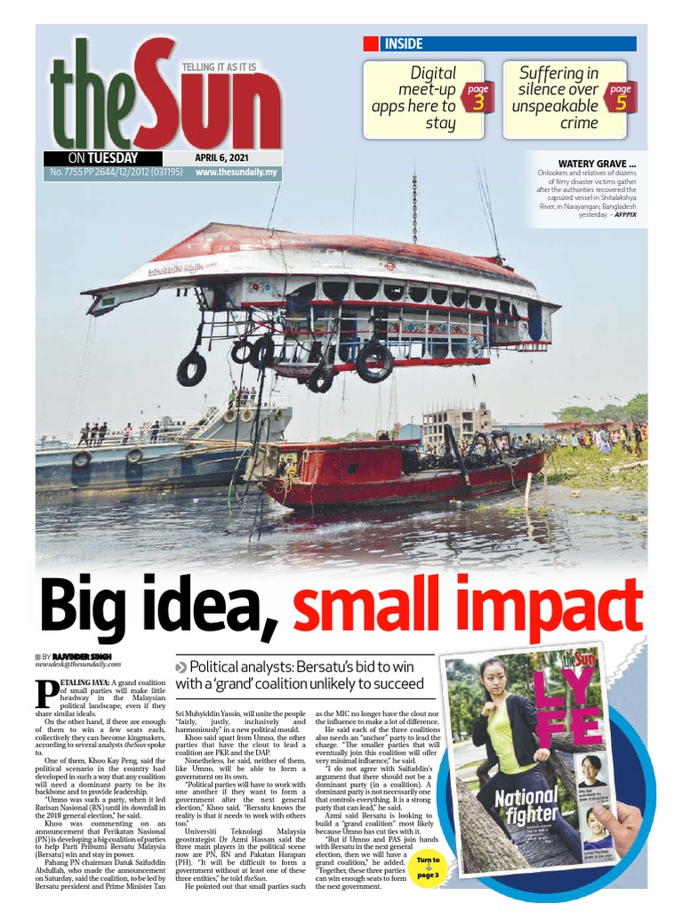 The Sun Daily-06 - 04 - 2021 | Download Free PDF | Malaysia | Ramadan