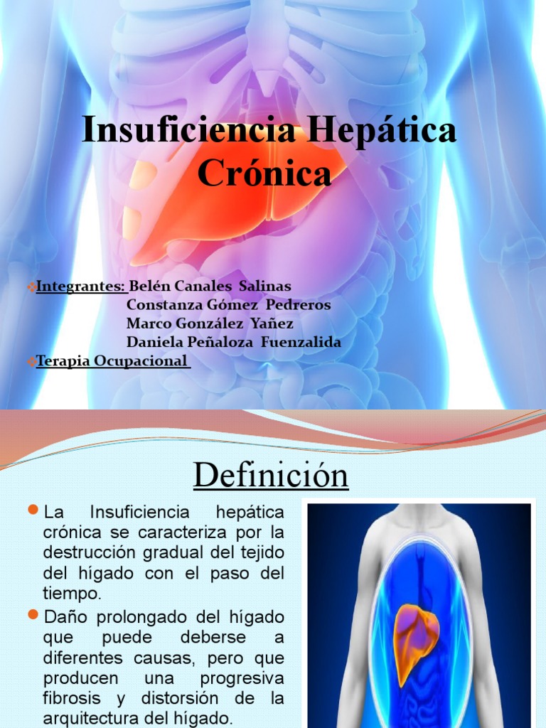 Insuficiencia Hepática Crónica | PDF