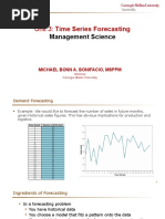 Forecasting Problems Solutions | PDF | Forecasting | Moving Average