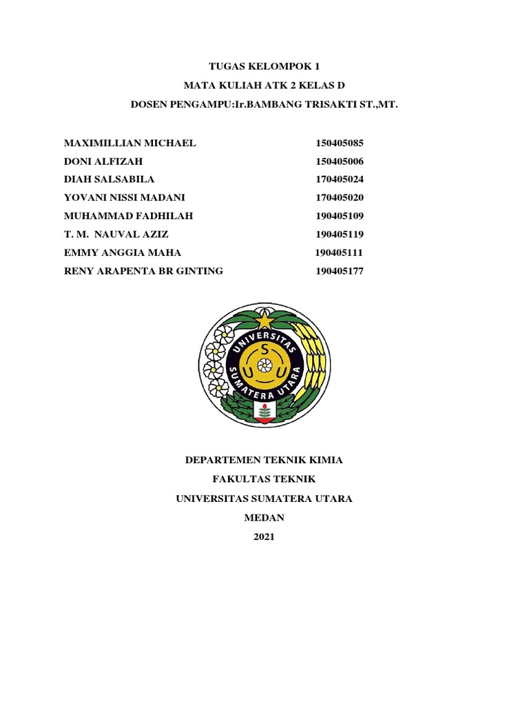 Tugas ATK 2 Kelompok 1 | PDF