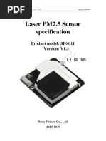 Datasheet Sensor PMS5003 | PDF | Scattering | Power Supply