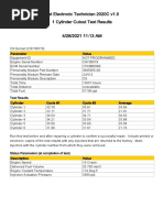 QSM11 Engine Performance Data Sheet | PDF | Horsepower | Engines