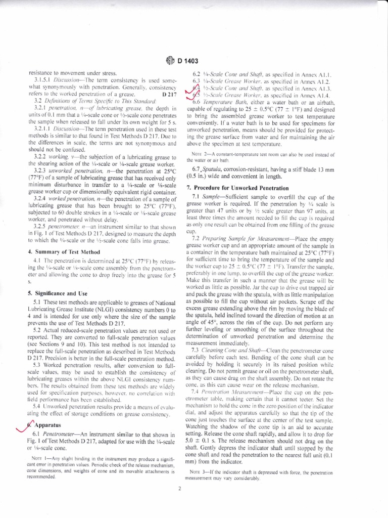 Astm d1403 | PDF