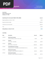 Cash App - Statement 2020 | PDF | Cash | Deposit Account