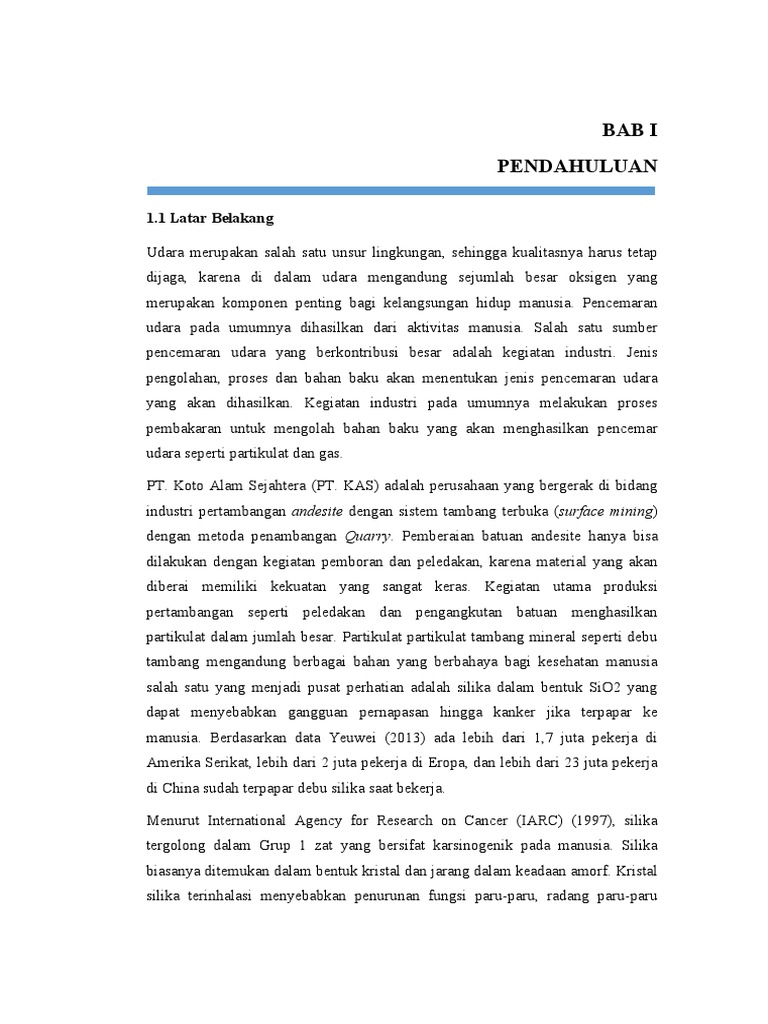 Proposal Ta Arkan | PDF