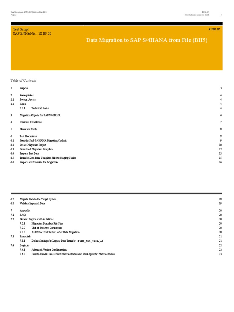 Bh5 S4hana2020 BPD en XX | PDF | Microsoft Excel | Computer File