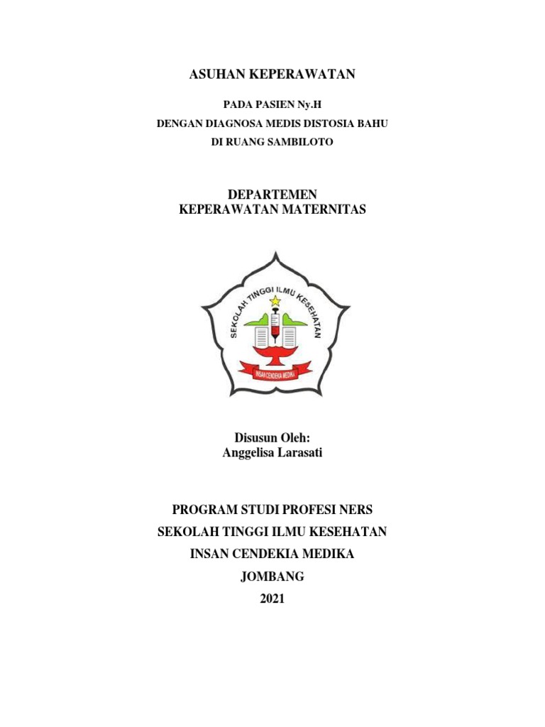 Askep Distosia Bahu | PDF | Kesehatan Holistik