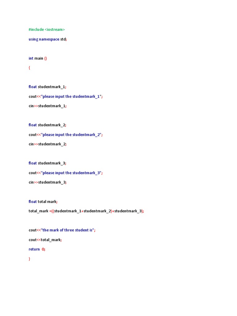 Using Namespace: #Include | PDF