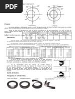 Anillo de Retención Omega Externo Pulgadas Especificaciones | PDF