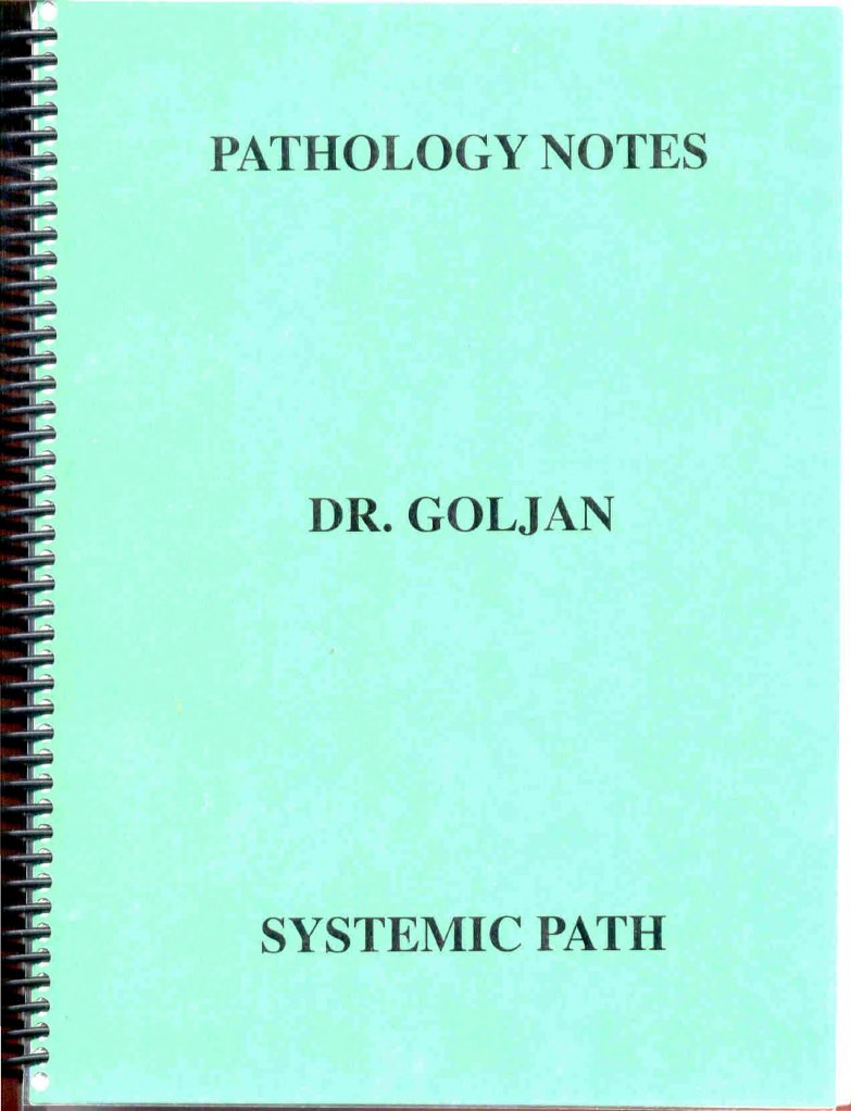 Goljan - Systemic Pathology | PDF | Foreign Language Studies | Wellness