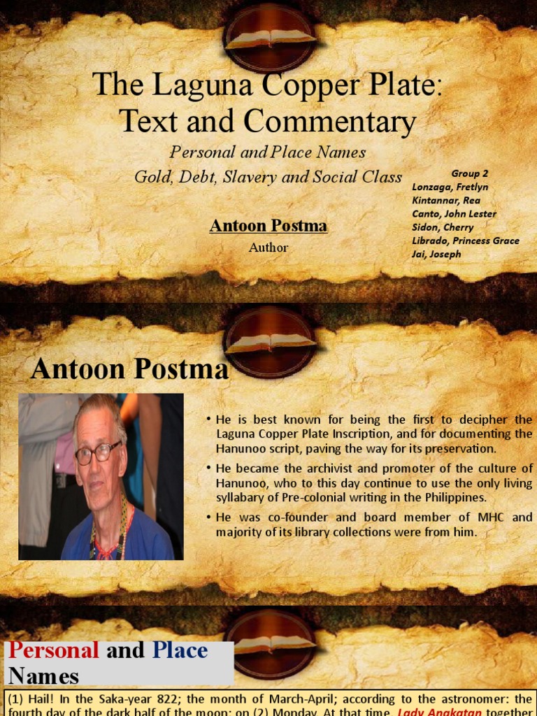 Laguna Copper Plate: Debt and Slavery Insights | PDF | Slavery