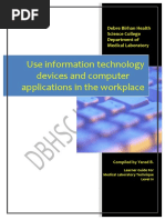Operate A Personal Computer | PDF | Computer Data Storage | Computer File