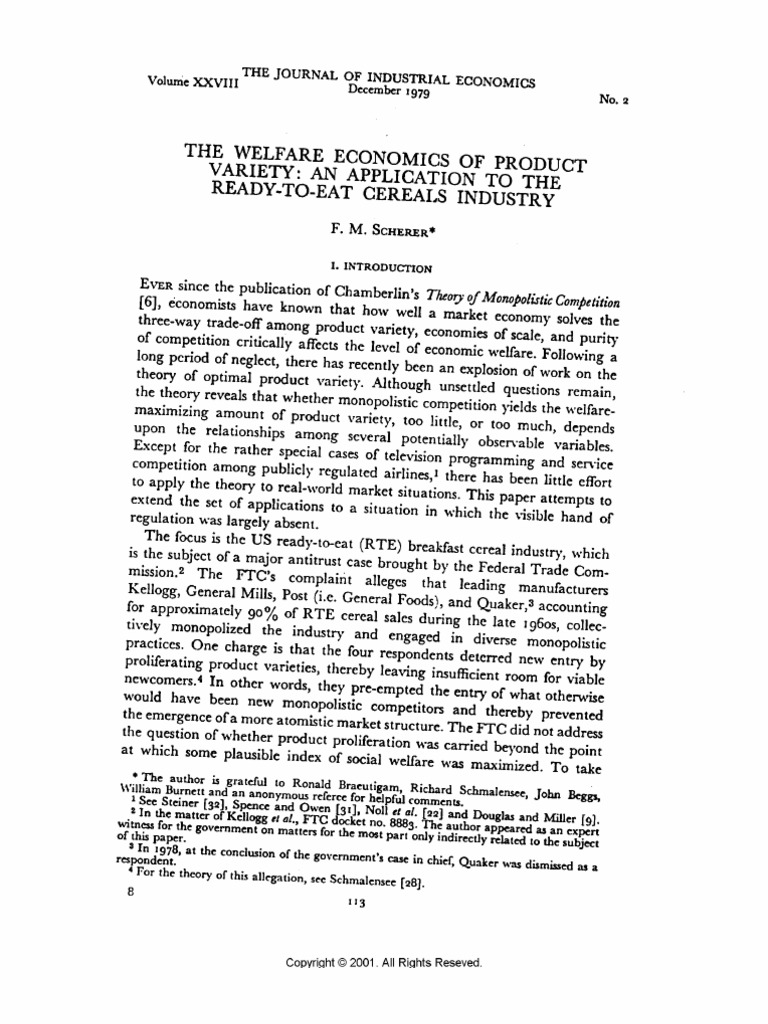 Product Proliferation and Preemption Strategy Supplements | PDF