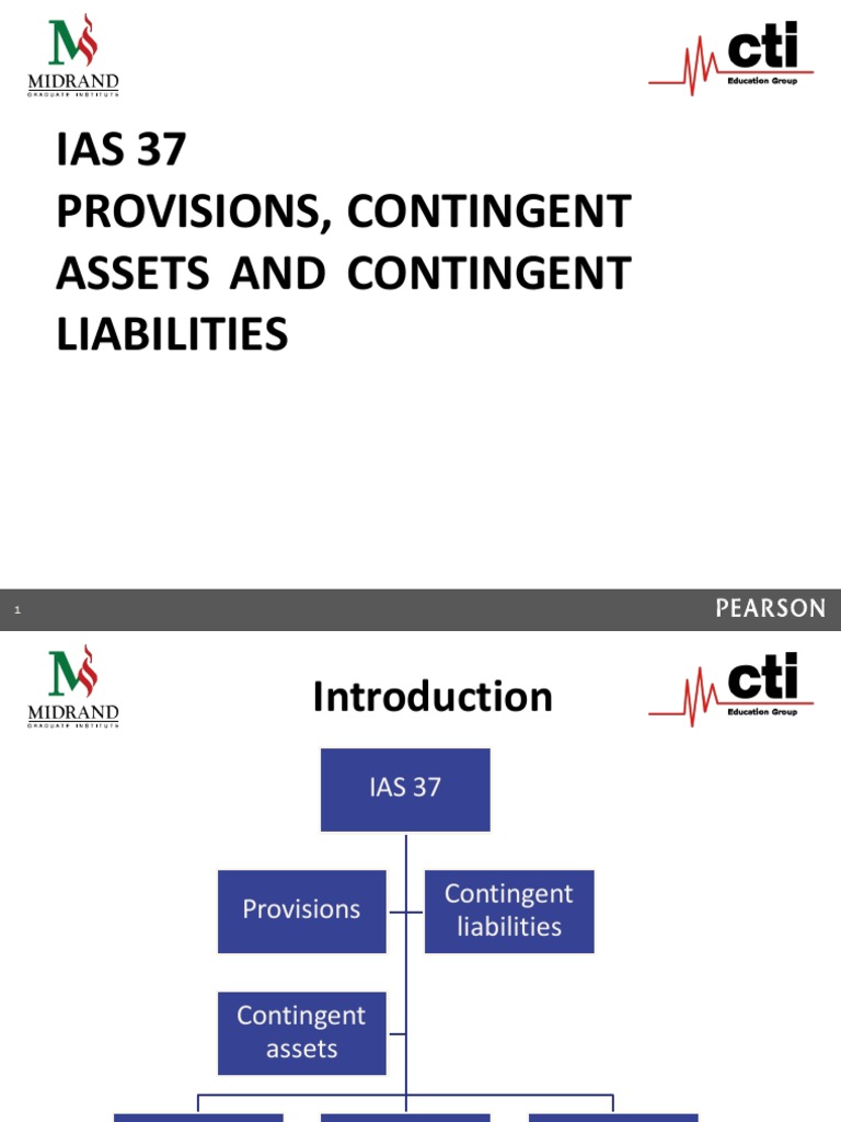 IAS 37 Provisions, Contingent Assets and Contingent Liabilities | PDF ...