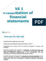 Ias 1 | PDF | Income Statement | International Financial Reporting Standards