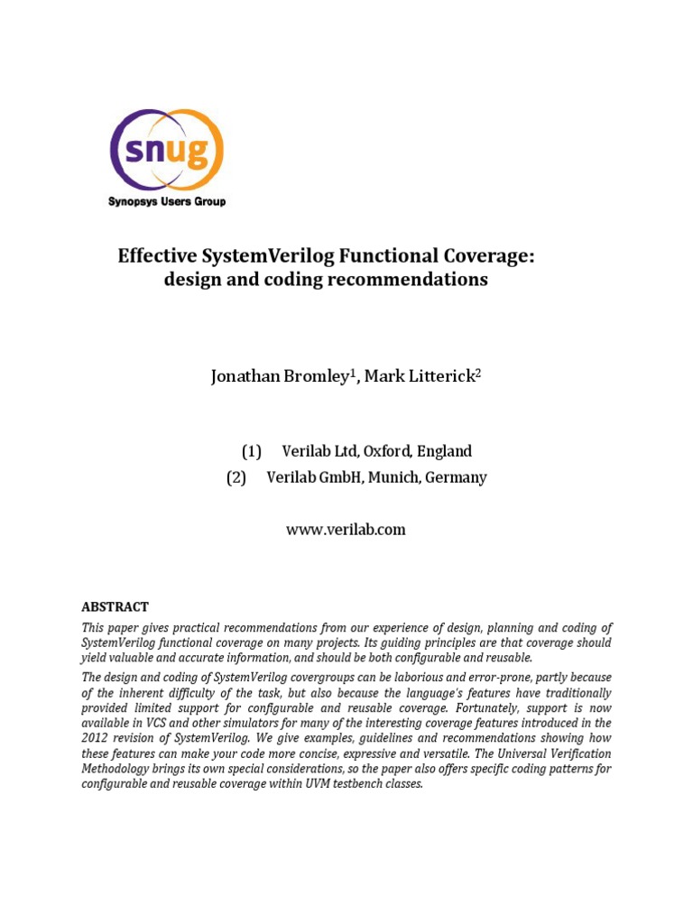 Bromley Coverage Paper | PDF | Class (Computer Programming) | Parameter ...