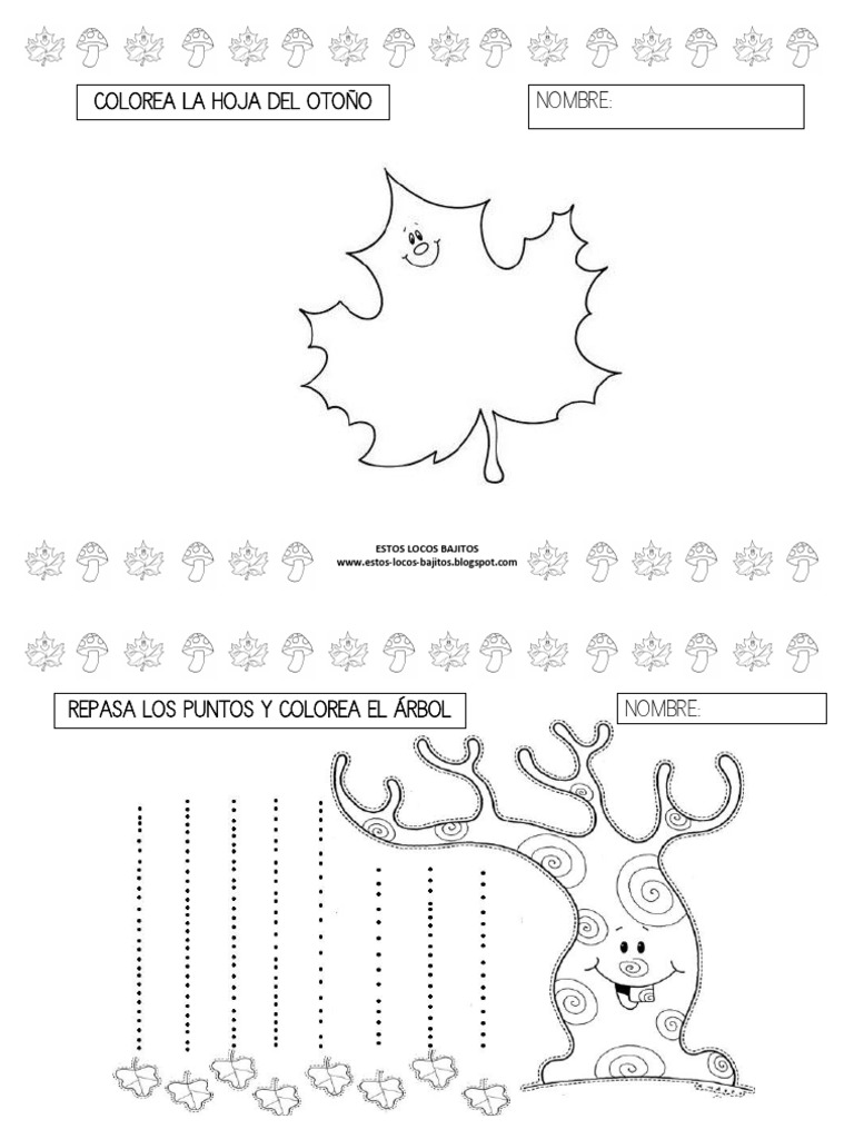 Actividades de Otoño para Niños de 3 Años | PDF | Naturaleza