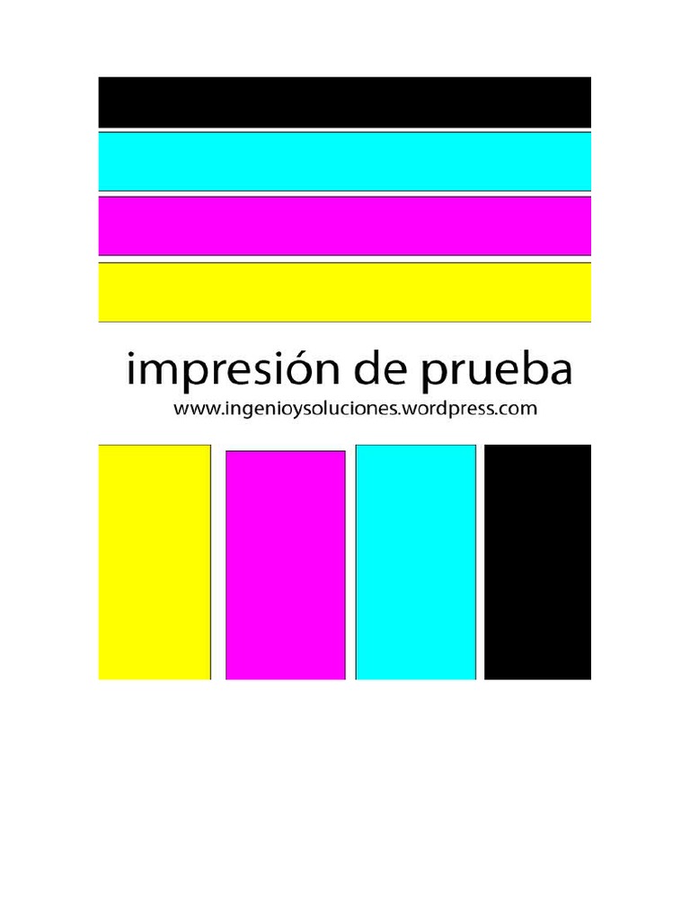 Impresion Prueba Colores | PDF