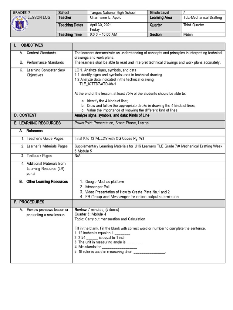 CO-1-Analyze Signs, Symbols and Data | PDF | Drawing | Learning